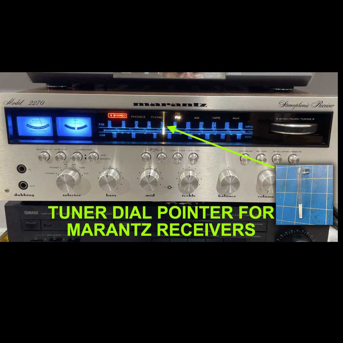 Marantz Receiver Tuner Dial Pointer Needle | American Vintage Audio